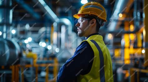 Industrial Engineer Overseeing Lean Manufacturing Implementation In