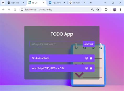 launching todo list app with react santhosh kalva posted on the topic