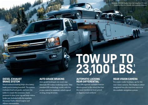 2014 Chevy Silverado 3500 Hd Towing Capacity Dominating The Road The