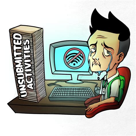 Online Class Cartoon By Whitesully On Deviantart