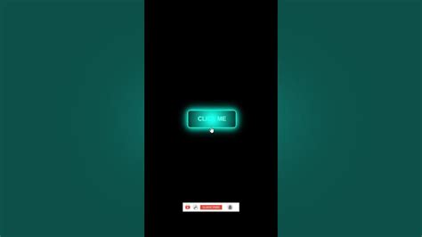 Neon Glowing Button Effect Html And Css Shorts Coding Css Html