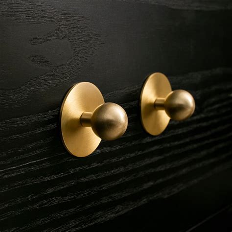 Golden Brass Knob Wardrobe Door Knob Cabinet Knob Drawer Knob Etsy