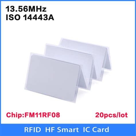 Rfid Hf Nfc 카드 1356mhz Ic 카드 Fudan Fm11rf08 클론 M1 S50 1k 지능형 카드 근접 스마트