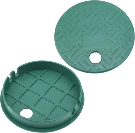 Xihircd 2 Pcs Sprinkler Valve Covers Valve Box Cover Lid
