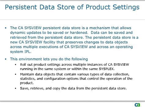 Mainframe Systems Management Ca Sysview Performance Management Frank