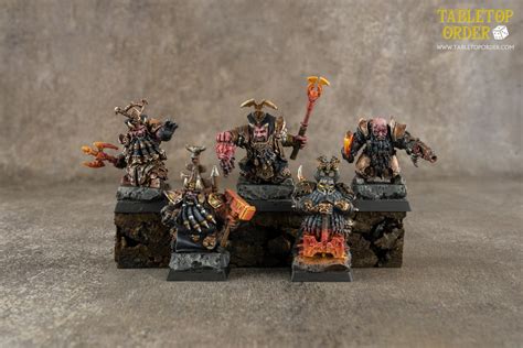 Commission Painted Chaos Dwarfs For Warhammer The Old World Tabletop