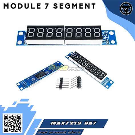 Jual Module Max7219 8x7 Segment For Arduino Modul Digital Display
