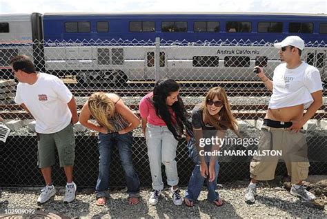Mooning Of The Trains Photos And Premium High Res Pictures Getty Images