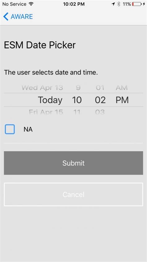 datepicker 7 aware