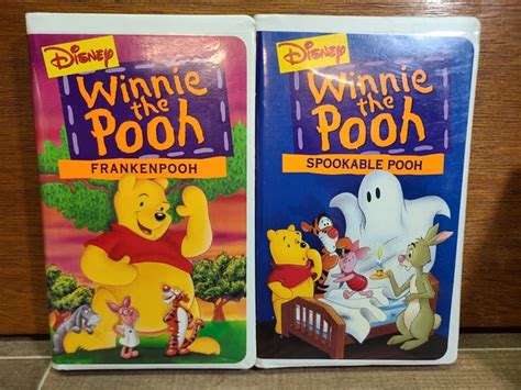 Winnie The Pooh Frankenpooh Spookable Pooh Vhs £1021 Picclick Uk