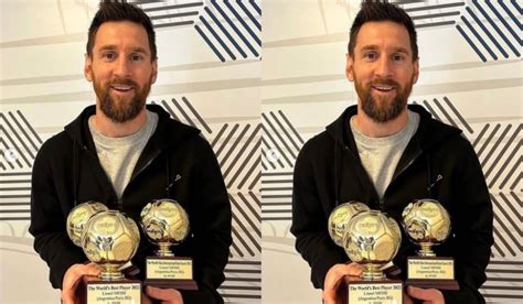 Messi Reacts To Receiving Three Awards Daily Post Nigeria