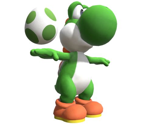 File Yoshi Ssbu Model Png Super Mario Wiki The Mario Encyclopedia