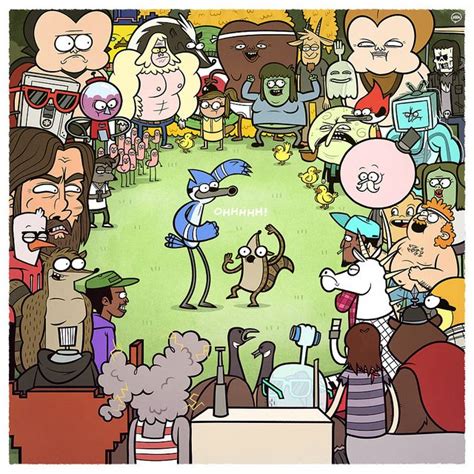 Mordecai Rigby Etc Regular Show Cartoon Network Shows Cartoon Shows