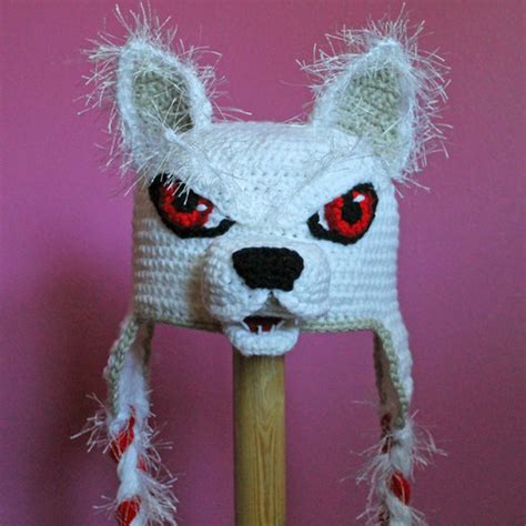 White Wolf Crochet Hat Pattern Topstitchescrochet
