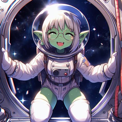 Astronaut Goblin Climbing Into Your Ship By Spaceboi Scaphandre On
