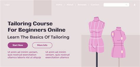 Tailoring Course For Beginners Online Learn Basics 26200078 Vector Art At Vecteezy