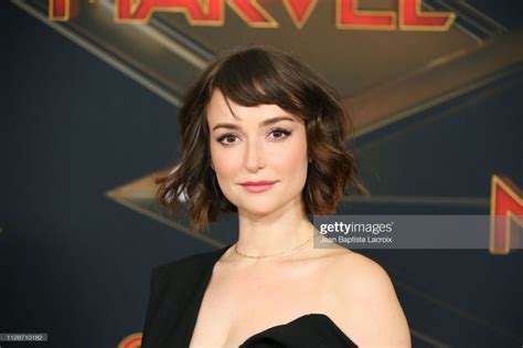 Milana Vayntrub At Marvel Studios Captain Marvel Premiere