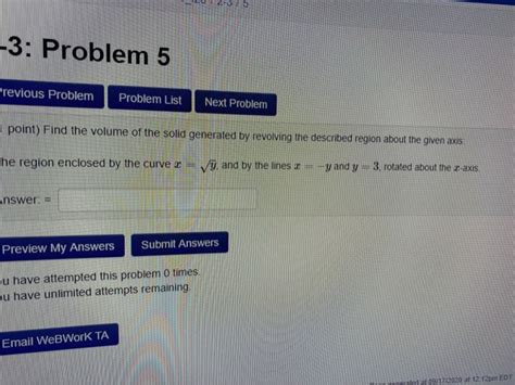 solved 3 problem 5 previous problem problem list next