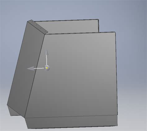 Solved Inventor Sheet Metal Automatic Corner Chamfer On Surfaces With Uneven Angles Autodesk Solved Inventor Sheet Metal Automatic Corner Chamfer On Surfaces With Uneven Angles Autodesk