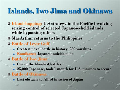 The Pacific Theater Chapter 11 Section Ppt Download
