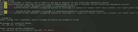 setting up husky eslint conventional commits to a typescript project