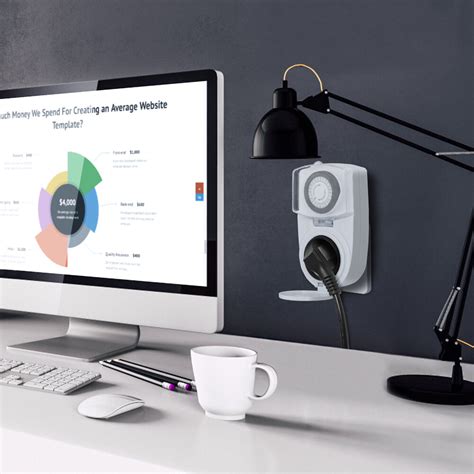 Aigostar Mekanisk Timerkontakt De Ip44 24 Timer Hvid Ledpaneler Dk