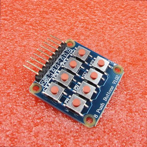 Interrupteur Tactile Matrix 8 Clavier Module Clavier 8 Boutons Pour Arduino A3gs Eur 314