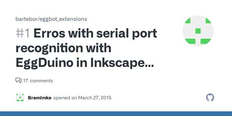 Erros With Serial Port Recognition With EggDuino In Inkscape Extention Issue Bartebor