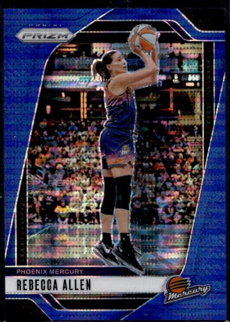2024 Panini Prizm Wnba Rebecca Allen 124 Blue Pulsar Prizm 199 For Sale Online Ebay
