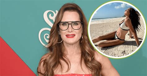 Brooke Shields Flaunts Bikini Body