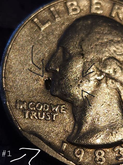 1983 D Quarter RARE ERRORS FILLED D CLIPPED EBay