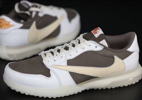 Travis Scott Air Jordan 1 Low Turf Reverse Mocha Pe Sample