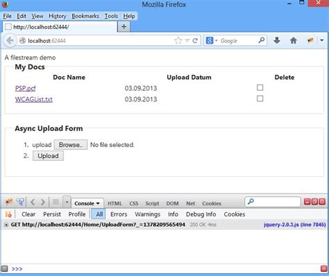 MVC Async File Upload Software Engineering