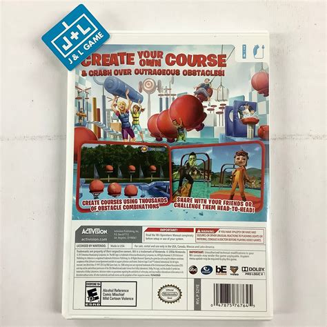 Wipeout Create And Crash Nintendo Wii Pre Owned Jandl Video Games
