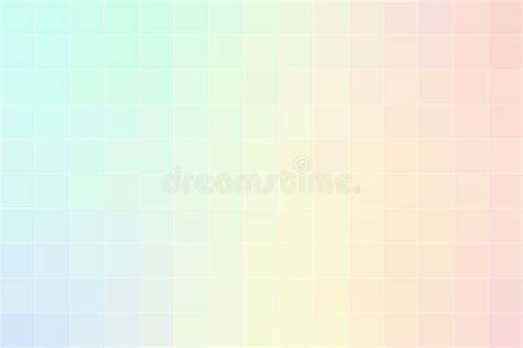 Multicolor Soft Pastel Pixel Background Gradient Abstract Tile