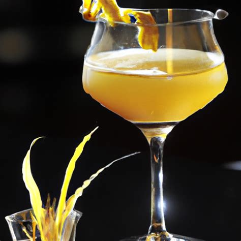 Alpha Cocktail Bold And Flavorful Drink With Citrus And Spice Notes