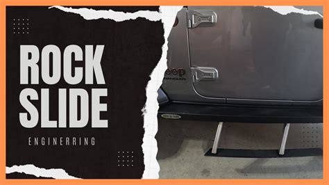Rock Slide Engineering Power Step Sliders 2 Door Jl Install Youtube