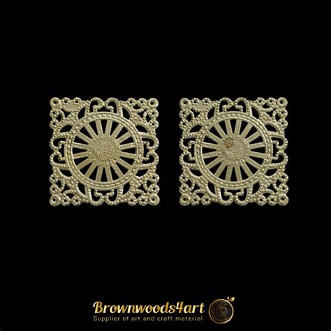 Metal Squre Design 1 Brownwoods4art