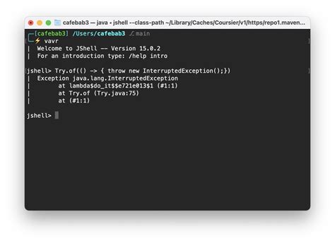 Dont Consider Interruptedexception Fatal · Issue 2657 · Vavr Iovavr