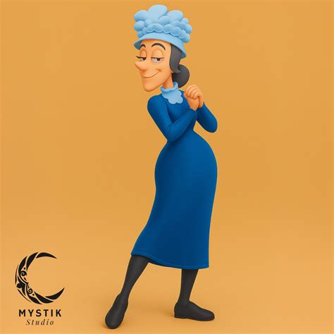 👾 La Bruja Del 71 Doña Clotilde 3d Figure Of The Animated Chavo Del 8