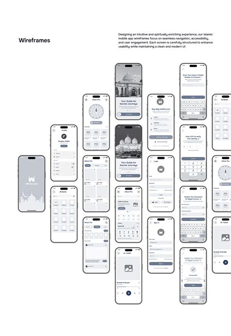 Muslim Mobile App Design Ui Ux Behance