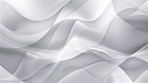 Abstract White Waves Background Stock Illustration Illustration Of Decorative Pattern 323682280
