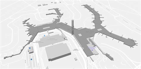 Mapa Del Aeropuerto Vancouver Yvr Ar