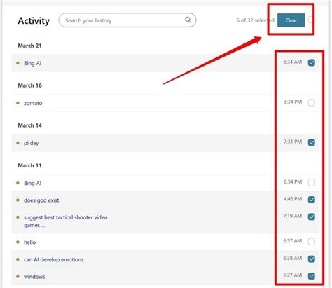 How To Clear The New Bing AI Chat Search History GeekChamp
