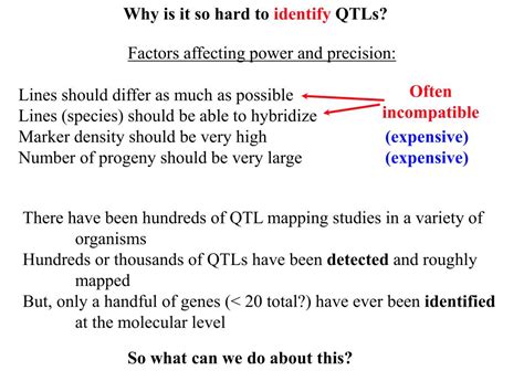 Ppt Quantitative Trait Locus Qtl Mapping Powerpoint Presentation Free Download Id5542853