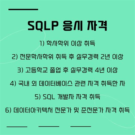 빅데이터자격증 sqld 취업 및 난이도 sqlp 네이버 블로그