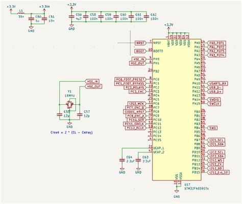 Stm32f405 Communication Tlv320aic3104irhbr I2c Ev