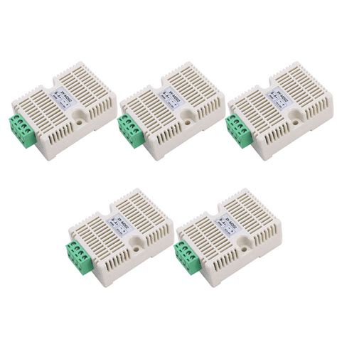 5x Temperature Humidity Transmitter Rs485 Sht20 Sensor Modbus Rtu