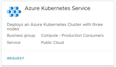 Deploy An Azure Kubernetes Service Cluster From VRealize Automation Part Deploying The