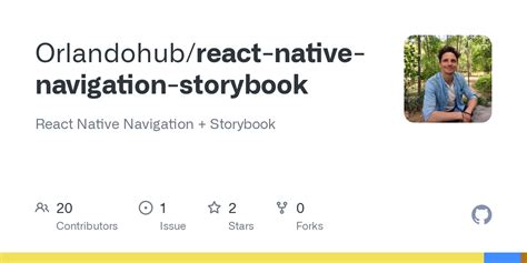 GitHub Orlandohub React Native Navigation Storybook React Native Navigation Storybook